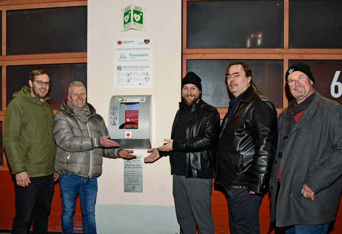 Neuer Defibrillator stärkt Sicherheit in Hoyren - Kolumna